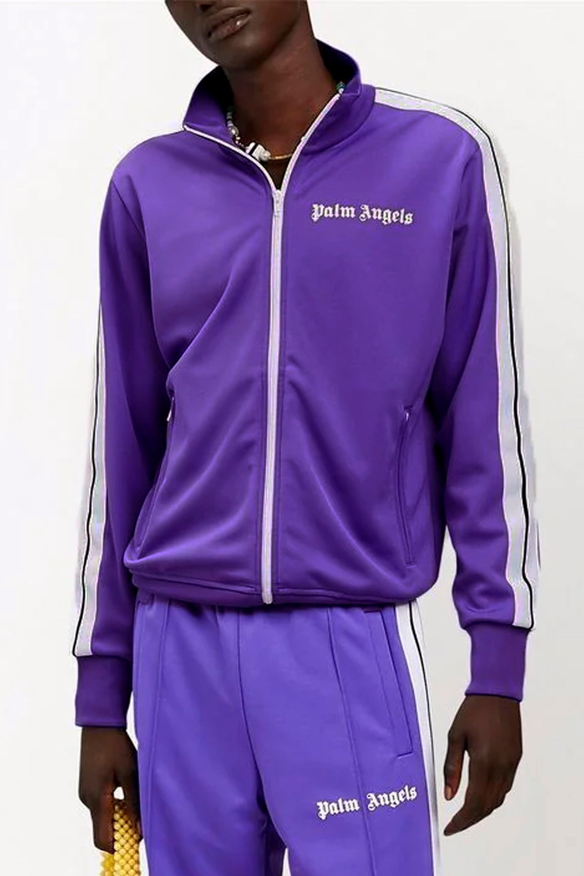 Palm angels 'track logo' sweatshirt available on julian-fashion.com ...