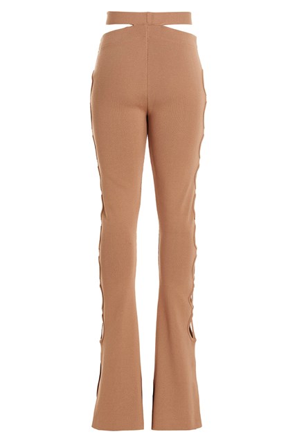 Andreādamo Cut out pants with lacing available on julian-fashion.com ...