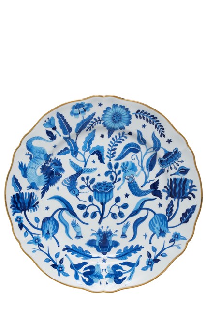 Bitossi 'all over blue' dinner plate ⌀ 26,5 cm available on julian ...