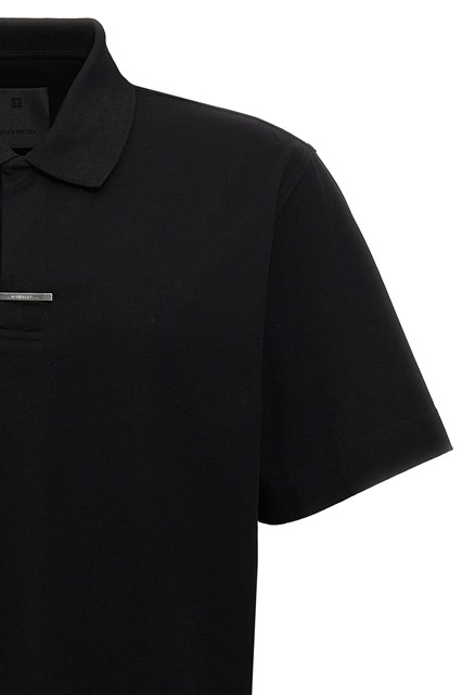 Givenchy 'placket' polo shirt available on julian-fashion.com - 289633 - US