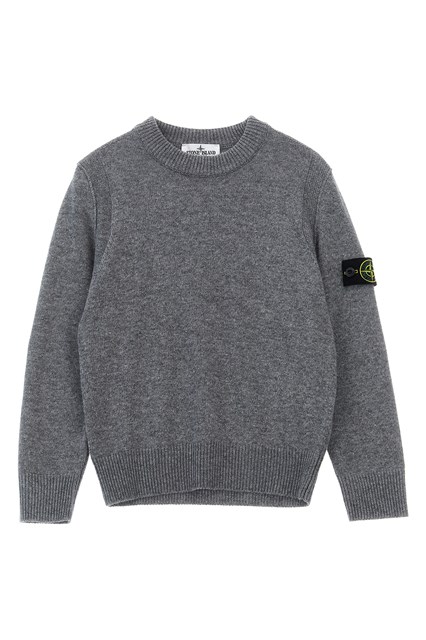 Stone island junior Logo badge sweater available on julian-fashion.com ...