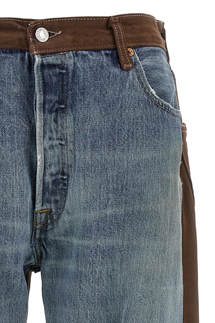 B sides 'vintage straight rework halfsie' jeans available on julian ...