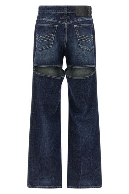 Jean paul gaultier 'the blue cut-out' jeans available on julian-fashion ...