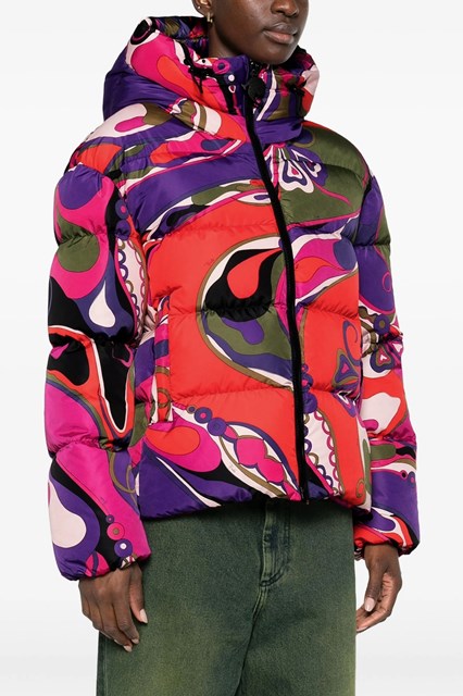 Pucci 'orchidee' down jacket available on julian-fashion.com - 323018 - US