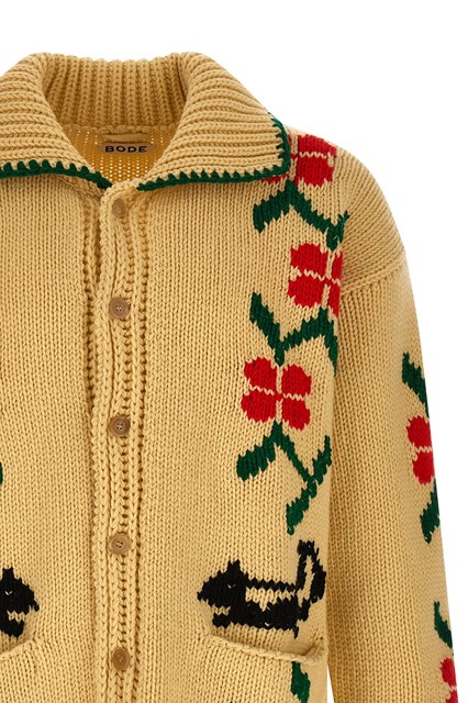 Bode 'pirate ship' cardigan available on julian-fashion.com - 324541 - AU