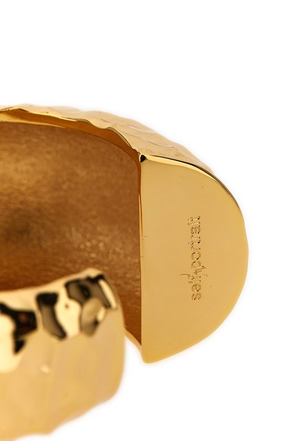 Self portrait 'hammered gold cuff' bracelet available on julian-fashion ...