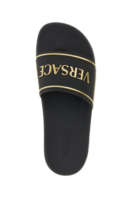 Versace 'versace logo' slide available on julian-fashion.com - 325453 - US