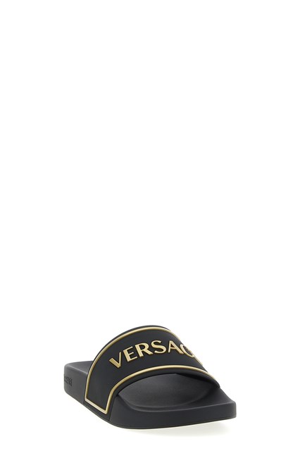 Versace 'versace logo' slide available on julian-fashion.com - 325453 - US