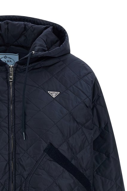 Prada Quilted hooded jacket available on julian-fashion.com - 325885 - US