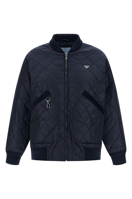 Prada Quilted hooded jacket available on julian-fashion.com - 325885 - US
