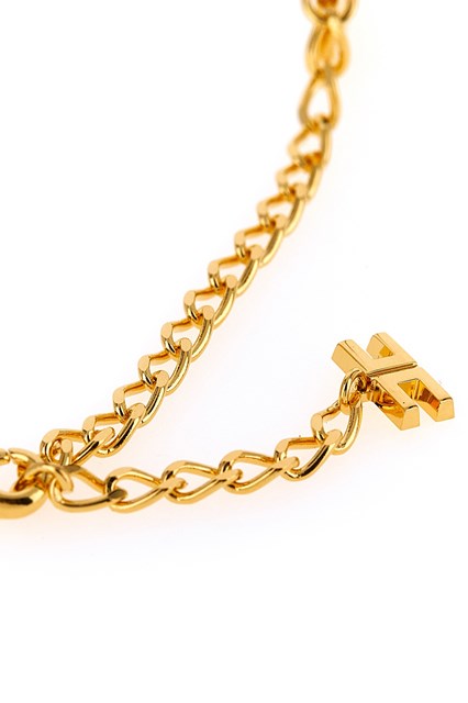 Elisabetta franchi Logo band necklace available on julian-fashion.com ...