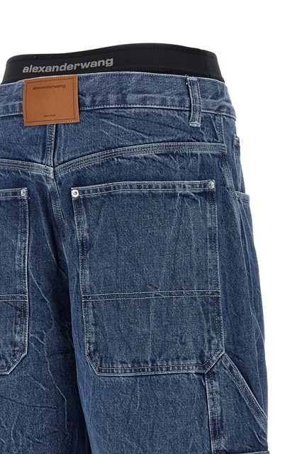Denim x alexander wang Boxer insert jeans available on julian-fashion ...