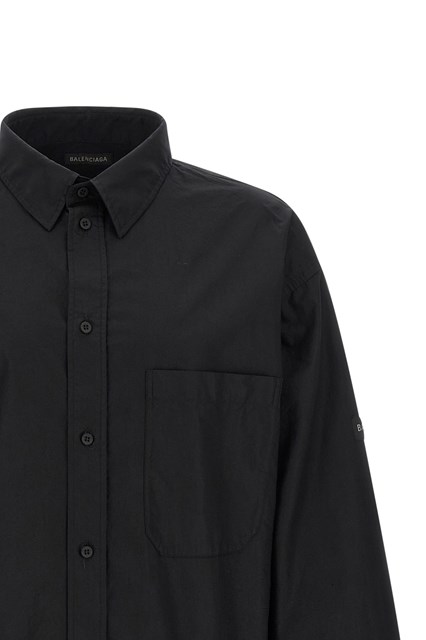 Balenciaga Logo patch shirt available on julian-fashion.com - 327025 - JP