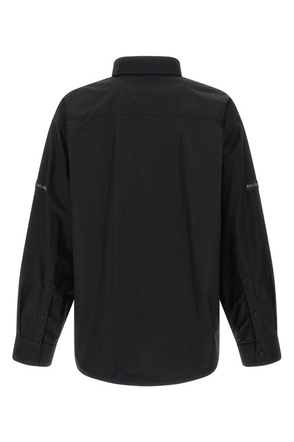 Balenciaga Logo patch shirt available on julian-fashion.com - 327025 - JP
