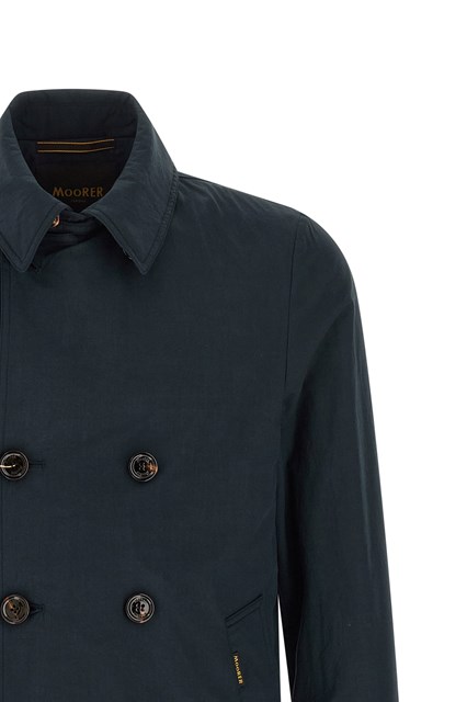 Moorer 'scap-arqua-wfc' trench coat available on julian-fashion.com ...