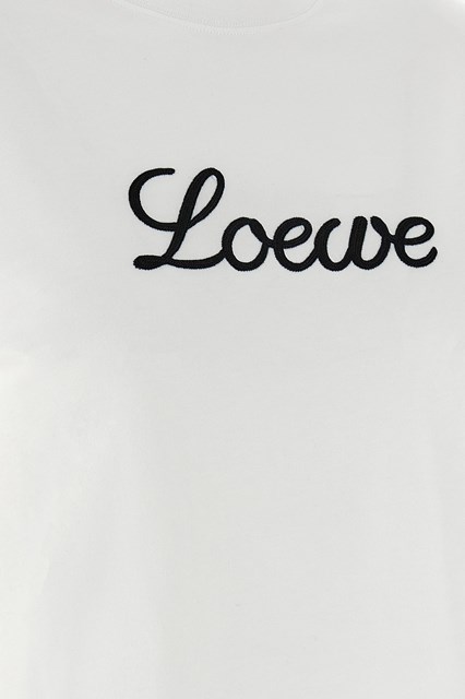 Loewe Logo embroidery t-shirt available on julian-fashion.com - 327219 - GB