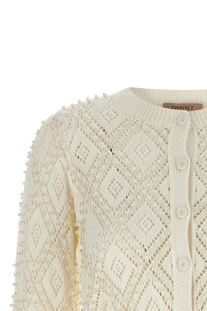 Twin set Pearl cardigan available on julian-fashion.com - 327405 - US