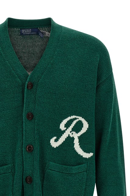 Polo ralph lauren Intarsia logo cardigan available on julian-fashion ...