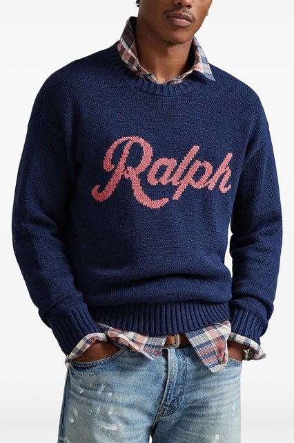 Polo ralph lauren Intarsia logo sweater available on julian-fashion.com ...