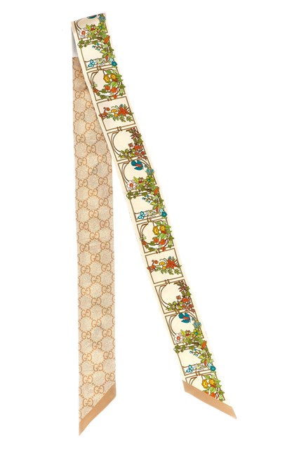 Gucci 'gucci flora' double face scarf available on julian-fashion.com ...