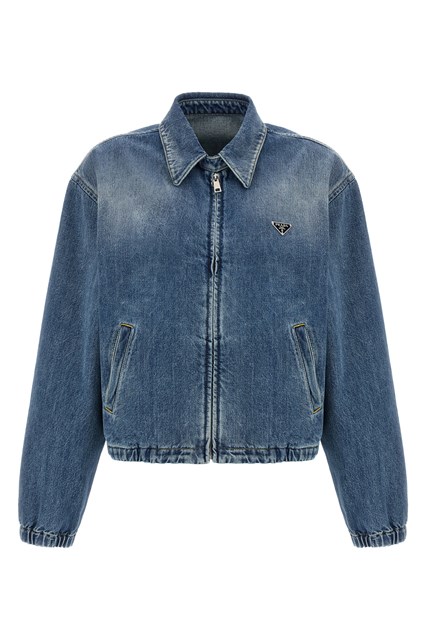 Prada Denim jacket available on julian-fashion.com - 327770 - US
