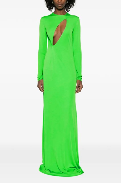 Tom ford 'long sleeve slash front evening' dress available on julian ...