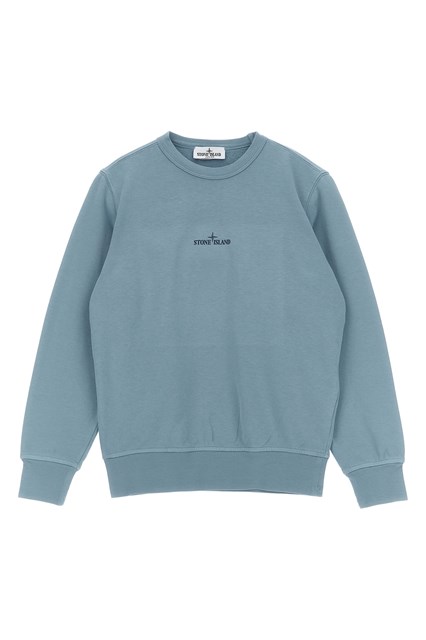 Stone island junior Felpa stampa logo su julian-fashion.com - 328030 - IT
