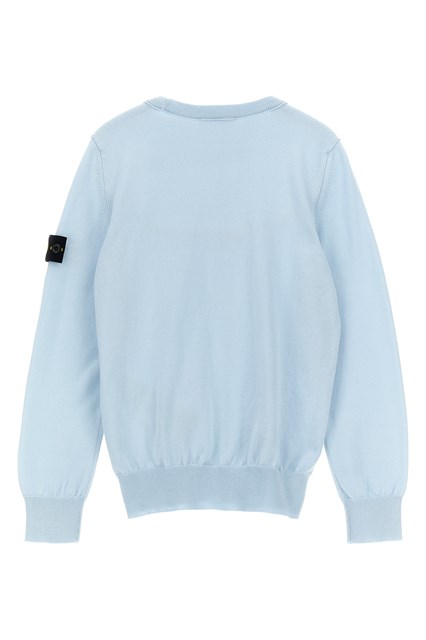 Stone island junior Maglia badge logo su julian-fashion.com - 328032 - IT