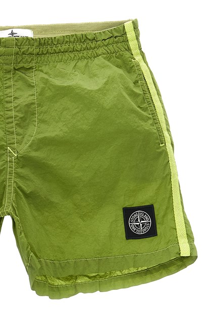 Stone island junior 'compass' logo swimsuit available on julian-fashion ...