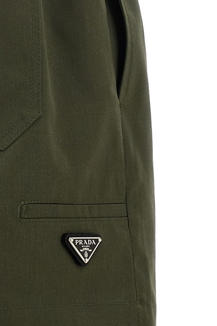 Prada Double layer elastic shorts available on julian-fashion.com ...