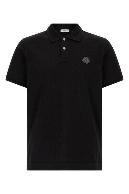 Moncler Polo patch logo pelle su julian-fashion.com - 328196 - IT