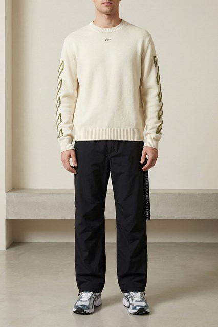 Off-white Maglione 'diag outline' su julian-fashion.com - 328211 - IT