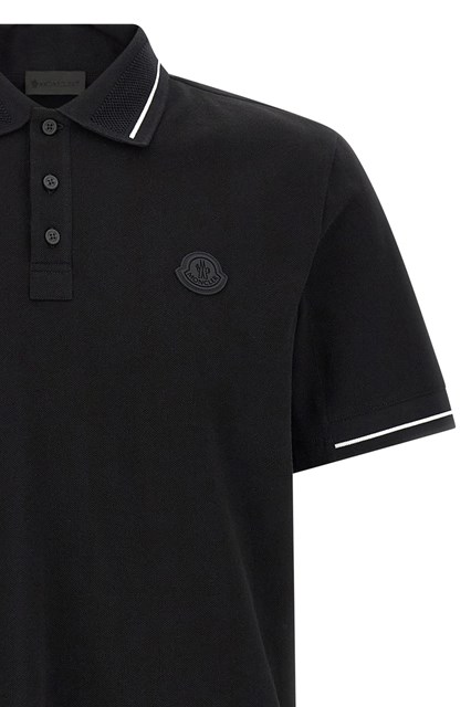 Moncler Polo patch logo su julian-fashion.com - 328307 - IT