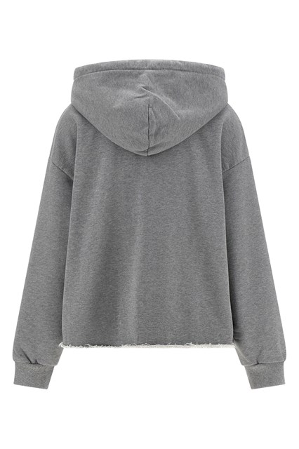 Mm6 maison margiela 'numeric signature mm6' spray hoodie available on ...