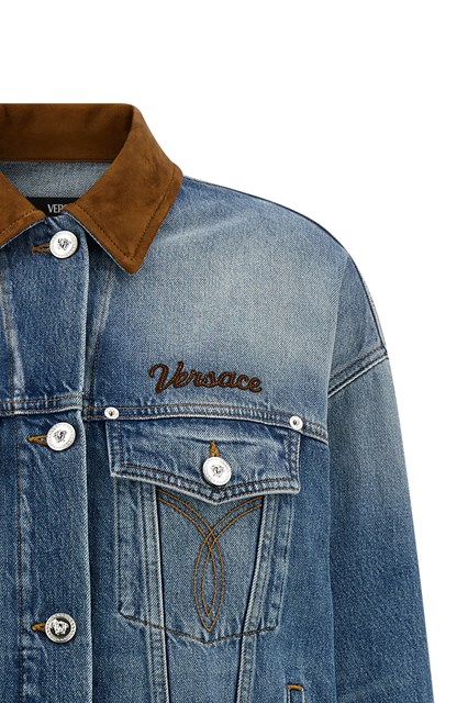 Versace 'trucker' jacket available on julian-fashion.com - 328874 - GB