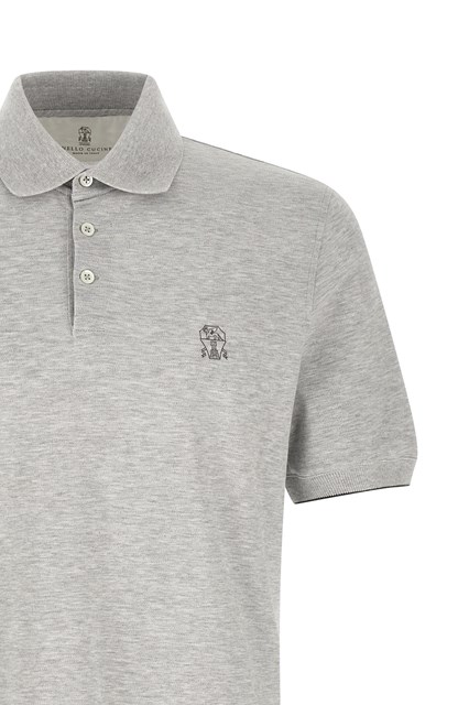 Brunello cucinelli Polohemd mit piqué-logo available on julian-fashion ...