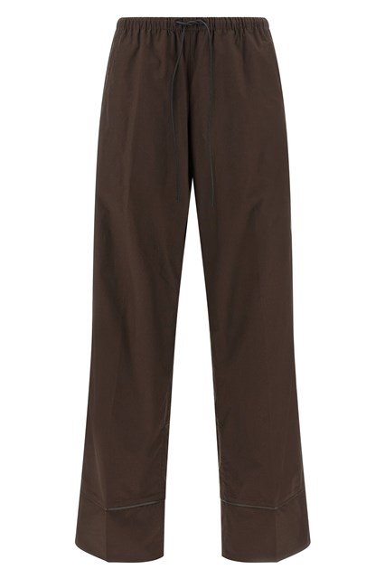Yves salomon Leather insert pants available on julian-fashion.com ...