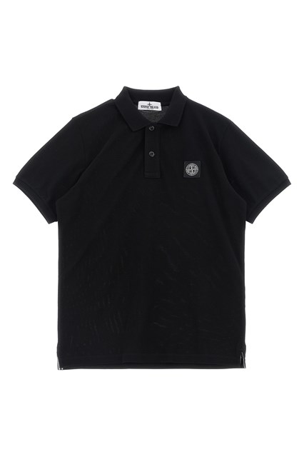 Stone island junior Polo logo 'compass' su julian-fashion.com - 331369 - IT