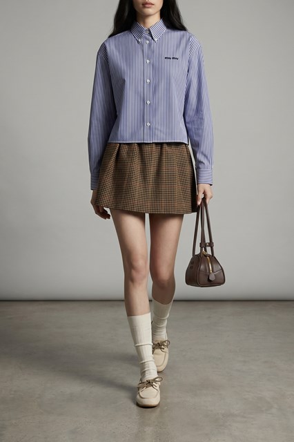 Miu miu 'deck' boat shoe available on julian-fashion.com - 335367 - US