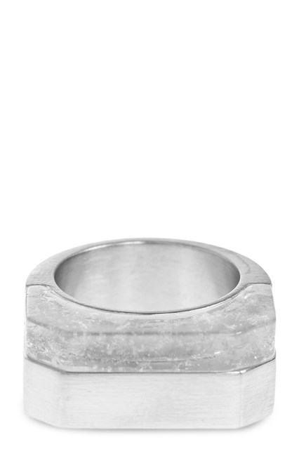 Rick owens 'double crystal hollywood' ring available on julian-fashion ...