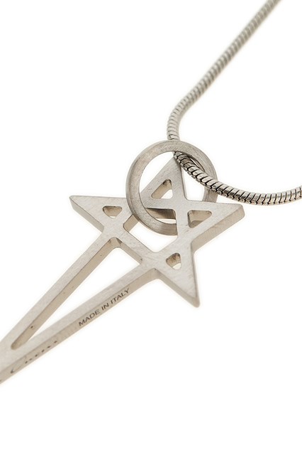Rick owens 'pentagram' necklace available on julian-fashion.com ...